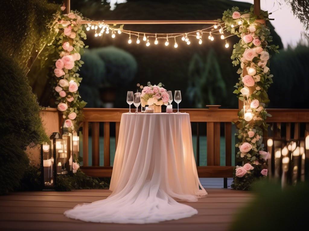 Jak elegancko przyozdobić ogrodzenie na wesele? - sofawsalonie.pl